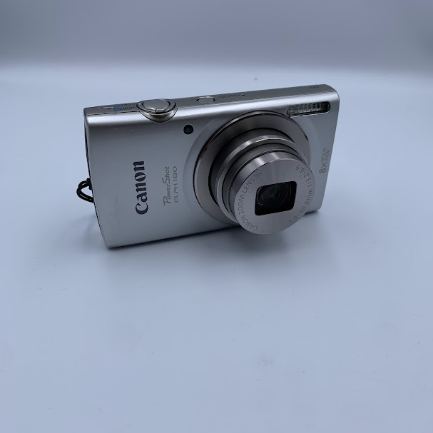 Canon PowerShot ELPH 180 Digital Camera 8X Optical Zoom Silver PC2275 ...
