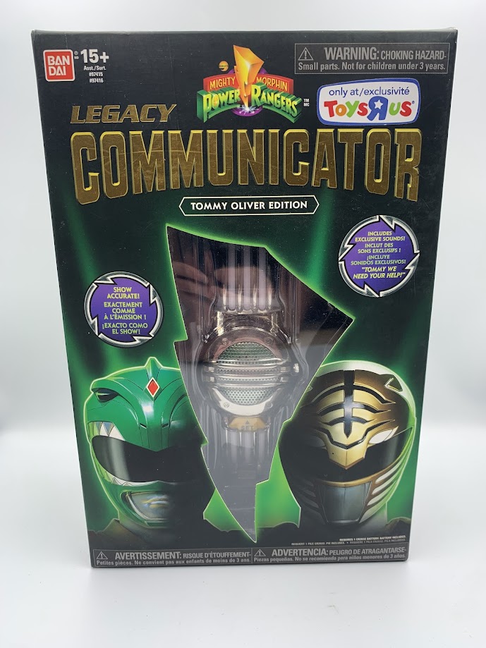 Bandai Mighty Morphin Power Rangers Legacy Communicator Tommy Oliver ...